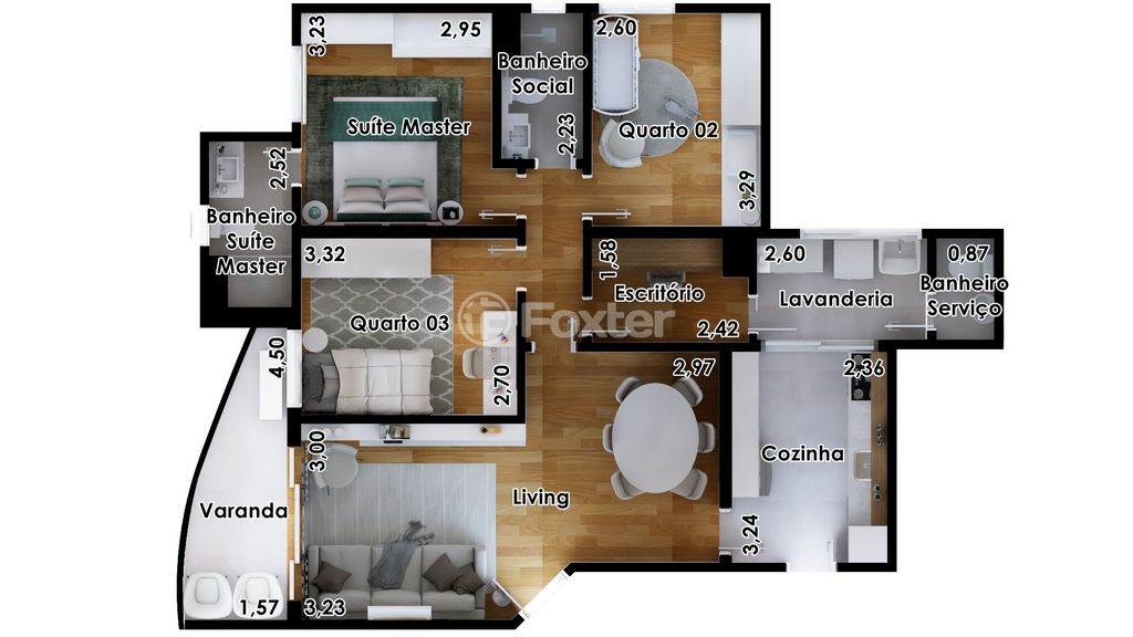 Modulor da Vinci | Moema Pássaros, São Paulo - Foxter Imobiliária