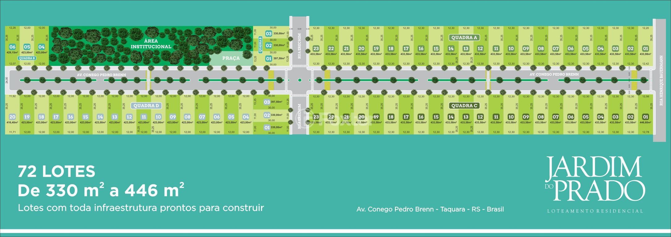 Jardim Do Prado | Centro, Taquara - Foxter Imobiliária